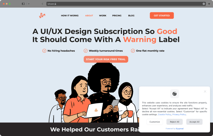 Kaamel隐私中心 | 一站式隐私政策生成与合规解决方案